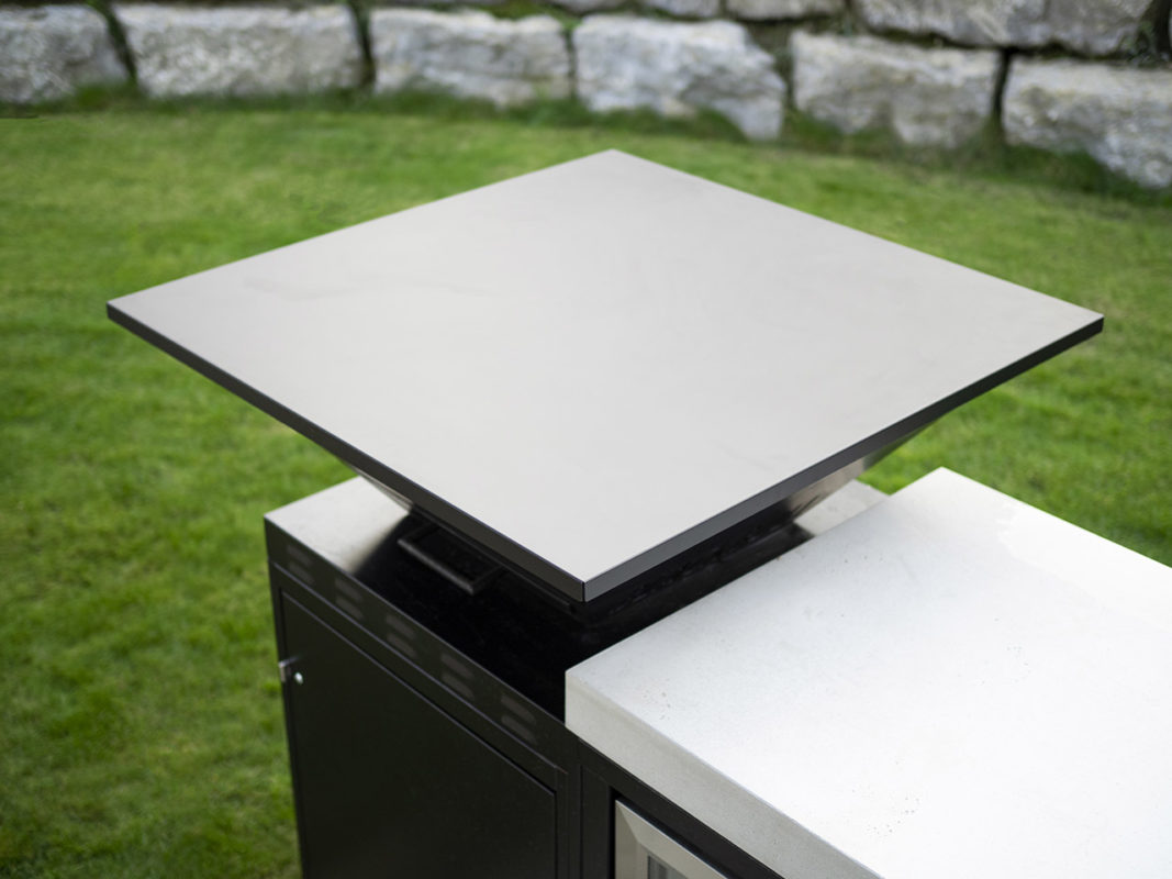 Alu-Abdeckplatte BigQube